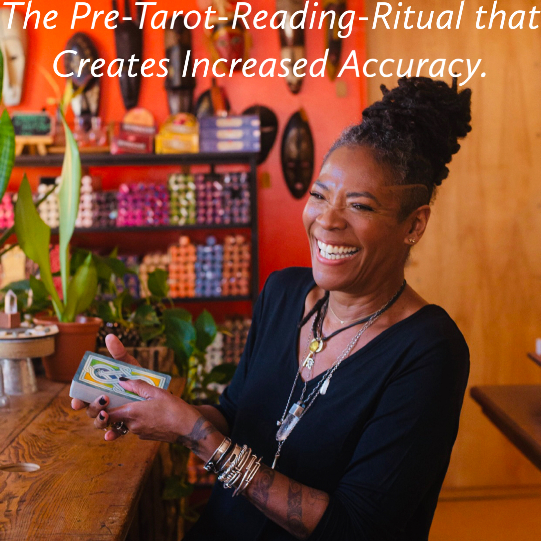 The Pre-Tarot-Reading-Ritual that Creates Increased Accuracy - Gina Spriggs
